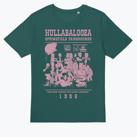 Shirts | Simpsons Hullabalooza Limited Edition Tshirt | Poshmark